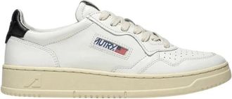 Autry Femme, Chaussures, Blanc, Taille: 36 EU Medalist Low Baskets