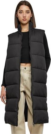 Urban Classics Longue Doudoune Sans Manches Femme Veste noir S 100% Polyester