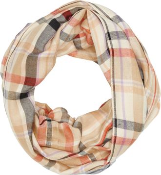 s.Oliver Karierter Loop-Schal aus Viskosemix