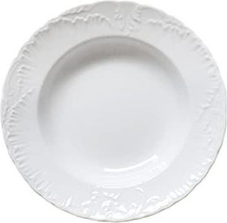 Excelsa Elisa Excèlsa RococoSuppenteller 22,5 cm, weiß