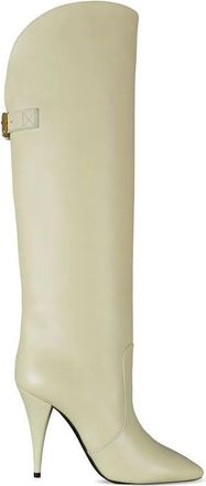 Saint Laurent Stiefel - Harper Boots - Gr. 37 (EU) - in Beige - f&uuml;r Damen