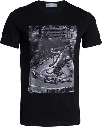Bastille Homme, Tops, Noir, Taille: S T-Shirt Col Rond