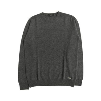 Baldinini Pull col rond - Homme - Pulls - Gris - Taille: L