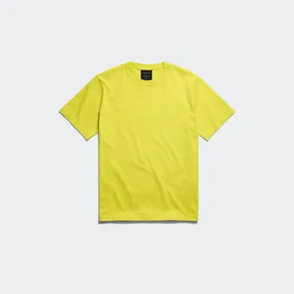 Canada Goose Vantage T-Shirt mit Stickerei (M&auml;nnlich, Chartreuse, S)