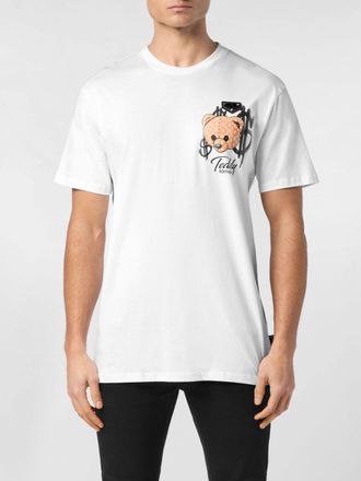 Philipp Plein T-shirt en coton avec imprim&eacute; Teddy Bear et logo