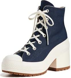 Converse Talons Chuck 70 Deluxe pour femme, Bleu marine/blanc, 8 Women/6 Men