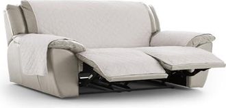 Eysa Bianco Rutschfester Relax-sofabezug 3X2 Farbe 01