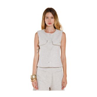 Mason's Damen, Jacken, Beige, MGr&ouml;&szlig;e