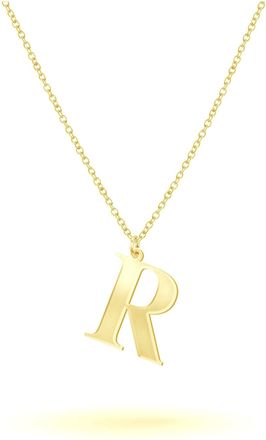 Beka & Bell BEKA&BELL Anhänger mit Kette 925-Sterling Silber vergoldet Glänzend 45cm