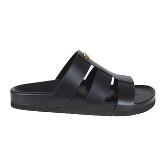 Valentino Garavani Studshield Slide - - Shoes - Herren - Schwarzk - 43 EU