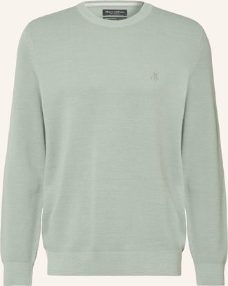 Marc O'Polo Marc Opolo Piqu&eacute;-Pullover gruen