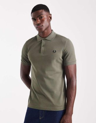 Fred Perry Polo - Kaki-Vert