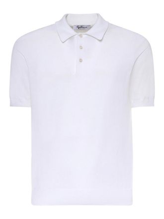 Giuliano Galiano Poloshirt - Wei&szlig;