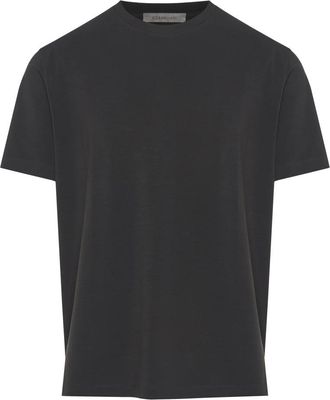 Corneliani Homme, Tops, Noir, Taille: XL T-shirt ras du cou