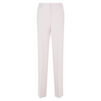 Federica Tosi Femme, Pantalons, Rose, Taille: 34 FR Pantalon Classique en Cady