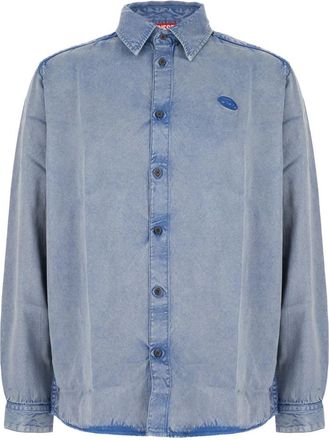 Diesel Homme, Chemises, Bleu, Taille: XL Denim Shirt