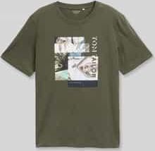 Tom Tailor Regular Fit T-Shirt aus reiner Baumwolle