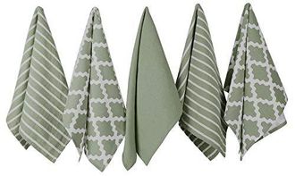 Penguin Home Premium Geschirrtuch f&uuml;r die K&uuml;che aus 100% Reiner Baumwolle, 5er-Set K&uuml;chent&uuml;cher, weiches und strapazierf&auml;higes K&uuml;chentuch-Set, maschinenwaschbar, 6