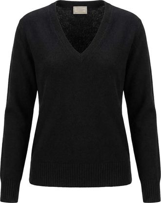 Drumohr Pull &Agrave; Col V - Noir