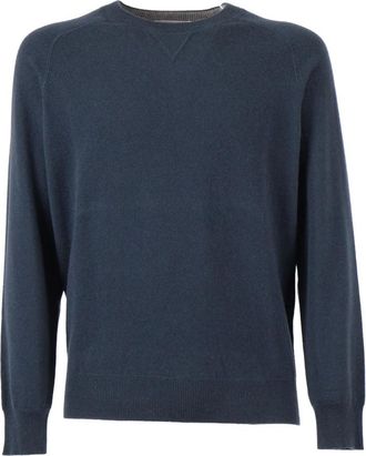 KANGRA Homme, Pulls, Bleu, Taille: XL Girocollo Martello Felpa Coprenti Triangolo
