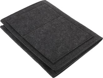 Angoily H&auml;ngeaufbewahrungstasche Aus Filz F&uuml;rs Bett Organisationstasche Als Nachttischtasche Platzsparend Und Stabil Zum Aufbewahren Von B&uuml;chern Und Fernbedie