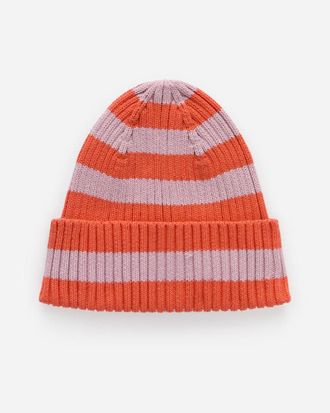 Arket Rippstrickm&uuml;tze -Orange