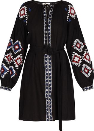 Usha Kleid Damen schwarz