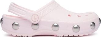 Crocs Pantoletten Classic Big Studded Clog 214236 Hellrosa