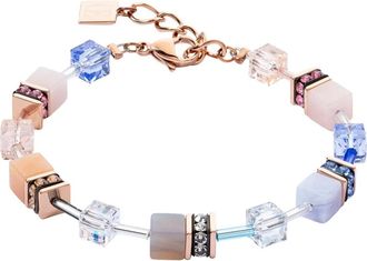 Coeur de Lion Armband - GeoCUBE Iconic Precious Armband - Gr. ONE SIZE - in Blau - f&uuml;r Damen