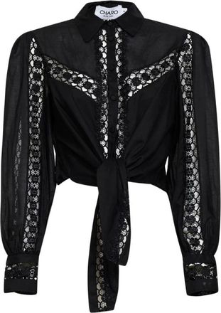 Charo Ruiz Ibiza Femme, Blouses et Chemises, Noir, Taille: 42 FR Chemise & Blouse
