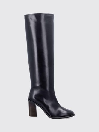 SOEUR Bottes hautes Livia en cuir lisse avec talon haut