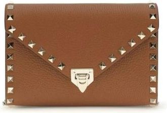 Valentino Garavani Femme, Accessoires, Brun, Taille: ONE Size Bos Taurus Wallet