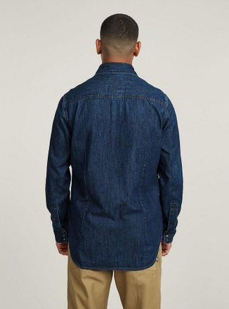 G-Star Langarmshirt Dakota Slim Denim Hemd