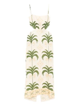 Johanna Ortiz Tactile Winds maxi dress - Nude