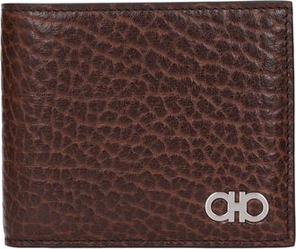 Ferragamo Bifold-Geldb&ouml;rse - - Accessories - Herren - Braun - ONE SIZE