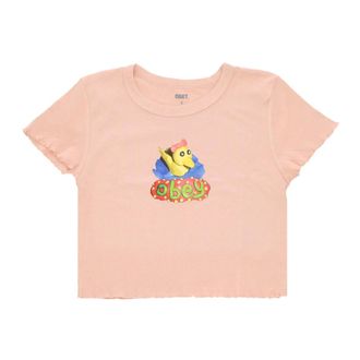Obey Damen, Oberteile, Rosa, MGr&ouml;&szlig;e