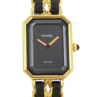 Chanel Pre-owned Acier inoxydable montres - Femme - Pre-owned - Noir - Taille: ONE Size