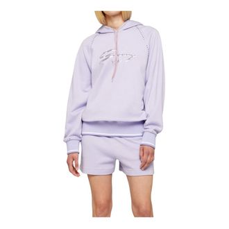 Genny Femme, Sweatshirts et sweats &agrave; capuche, Violet, Taille: 34 FR Pulls