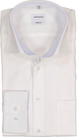 Seidensticker Seidensticker Herren Hemd blau Baumwolle