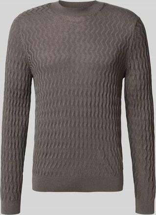 A|X Armani Exchange Wollpullover mit Strukturmuster