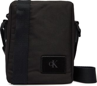 Calvin Klein Umh&auml;ngetasche Calvin Klein Canvas Mix Reporter LV04D3366G Schwarz
