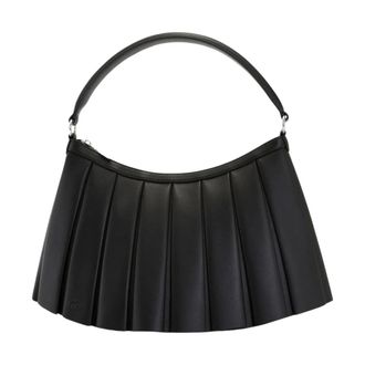 Lacoste Kleine Lenglen Ledertasche - - Bags - Damen - Schwarzk - ONE SIZE