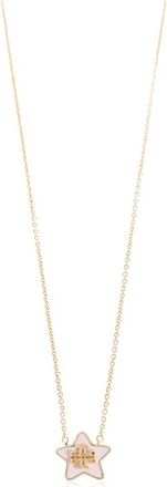 Tory Burch Femme, Accessoires, Jaune, Taille: ONE Size Forget Me Not Star Pendant Necklace