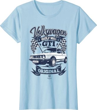 Volkswagen Golf GTI MK1 Original Rennflaggen T-Shirt