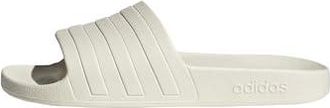 adidas Femme Adilette Aqua Slides, Off White/Off White/Off White, 40.5 EU