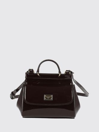 Dolce & Gabbana Sicily Handtasche f&uuml;r M&auml;dchen aus Lackleder