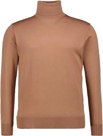 Boggi Milano Herren Pullover braun unifarben