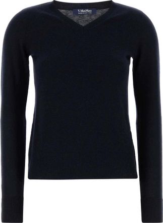 Max Mara Femme, Pulls, Bleu, Taille: 36 FR Idoneo Sweater