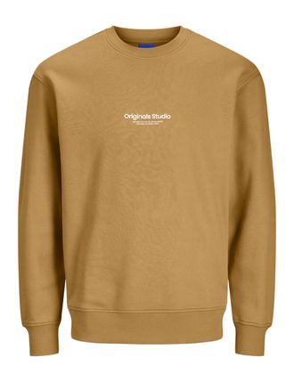 Jack & Jones Herren Jorvesterbro Sweat Crew Neck Noos 12241694,Honey Yellow,XS