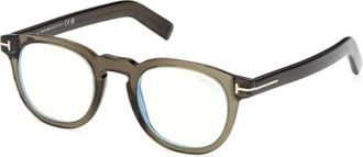 Tom Ford unisex, Accessoires, Vert, Taille: 50 MM Monture optique